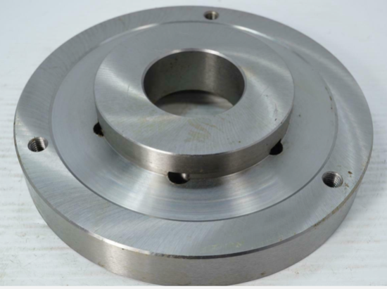 Rapidhold 8" STEEL Set-Tru Adjustable Lathe Chuck Back Plate Adapter D5 ...